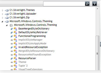 Silverlight UI Controls Silverlight Edition - ComponentOne Studio ...