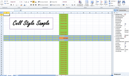 Spread WPF Spreadsheet Component - Visual Studio Marketplace